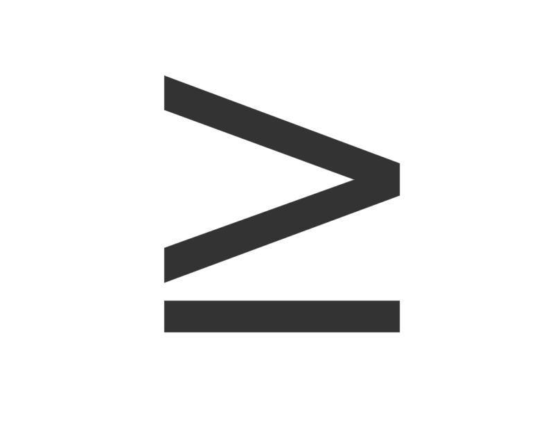 (≥) Greater Than or Equal To Symbol Copy & Paste | ≥ ≧ ⩾ ≳