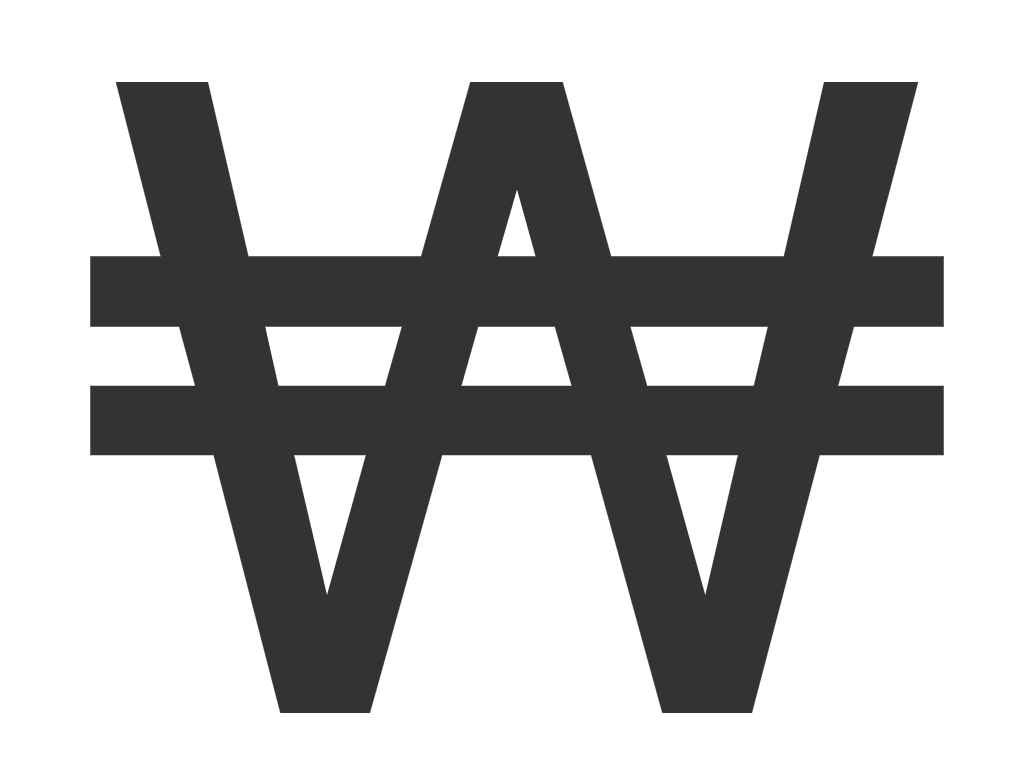 Won Sign Symbol Copy And Paste | W ₶ Ѡ 𝕎 ꟺ ¥ ₭